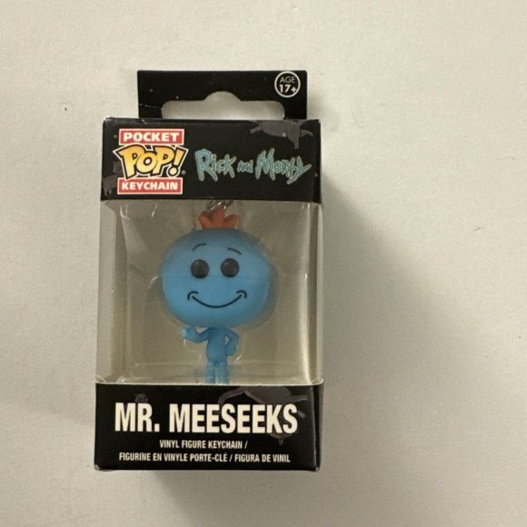 Funko | Toys | New Pocket Pop Keychain Rick And Morty Mr Meeseeks Funko ...